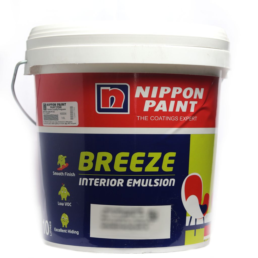 NIPPON PAINT BREEZE INTERIOR EMULSION - Golden Paints | Your Paint Shop